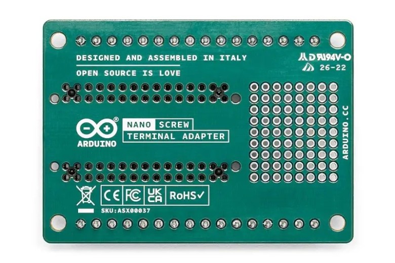 Arduino Nano Screw Terminal Adapter | Tech Maker